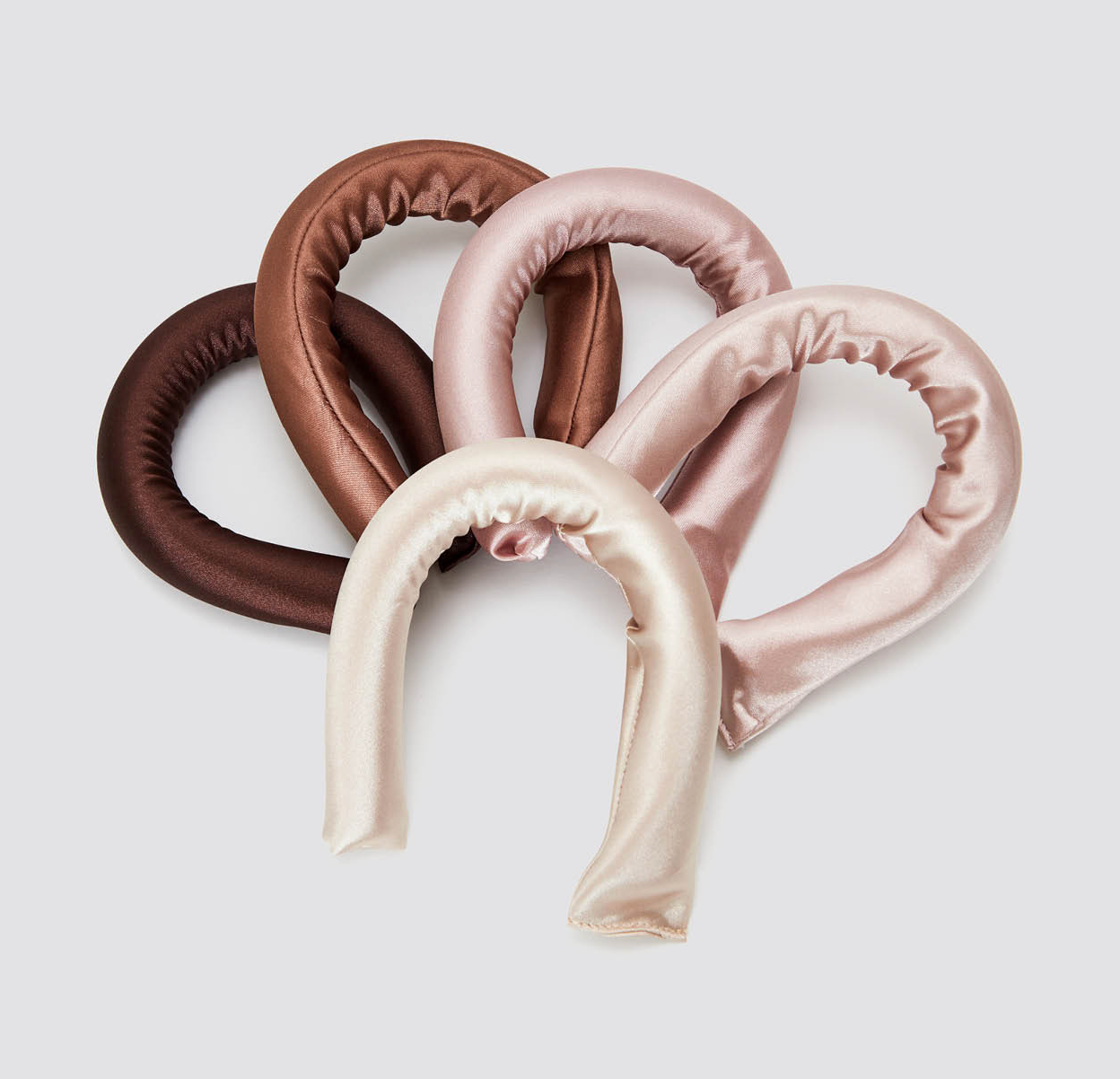 Kitsch : Satin Wrapped Flexi Rods | Mollie's