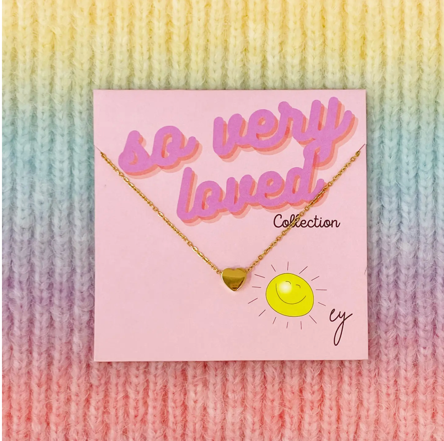 Ellison+Young : So Very Loved Heart Necklace | Mollie's
