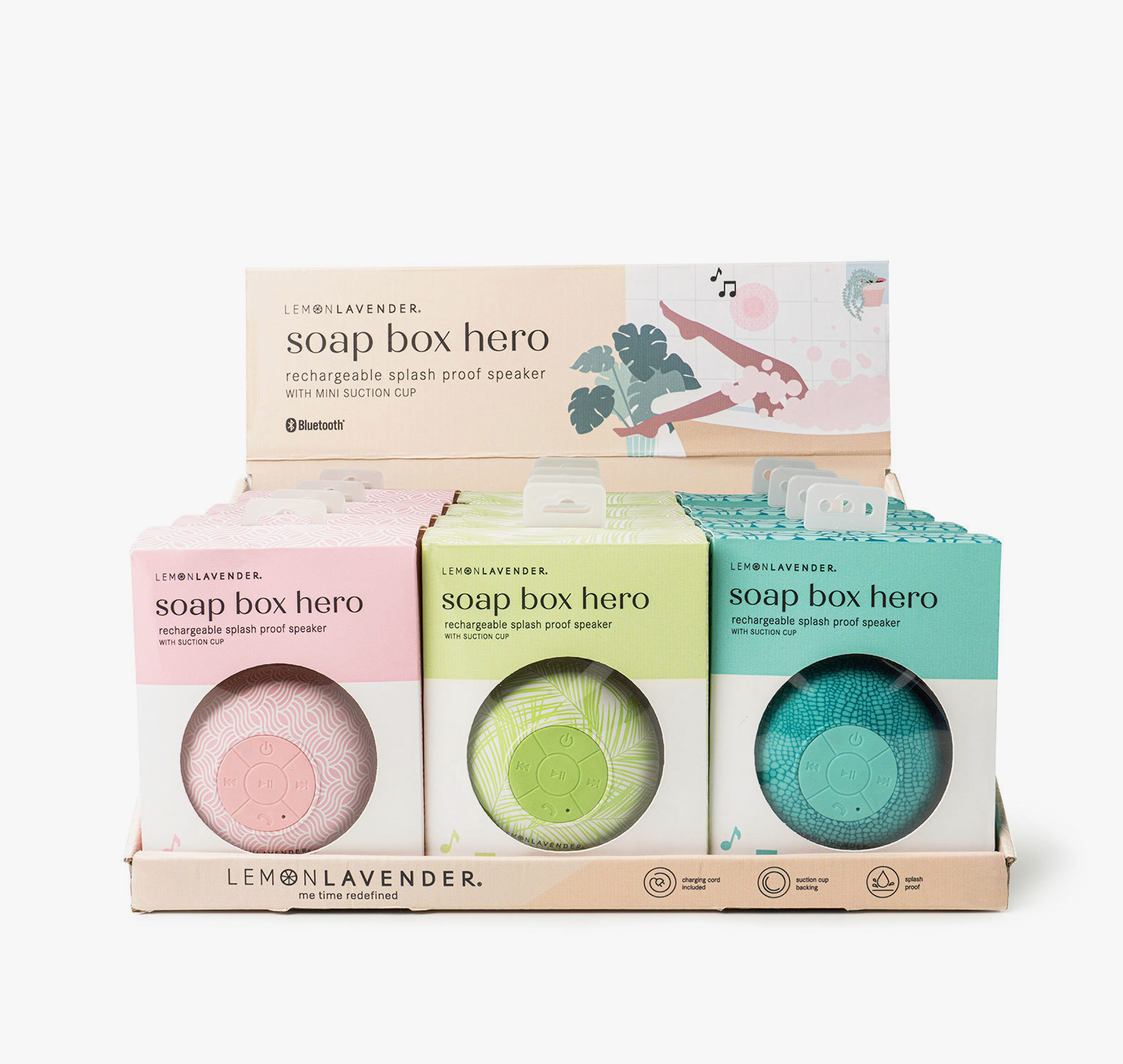 DM Merchandising : Lemon Lavender Soap Box Hero Splash Proof Speaker ...